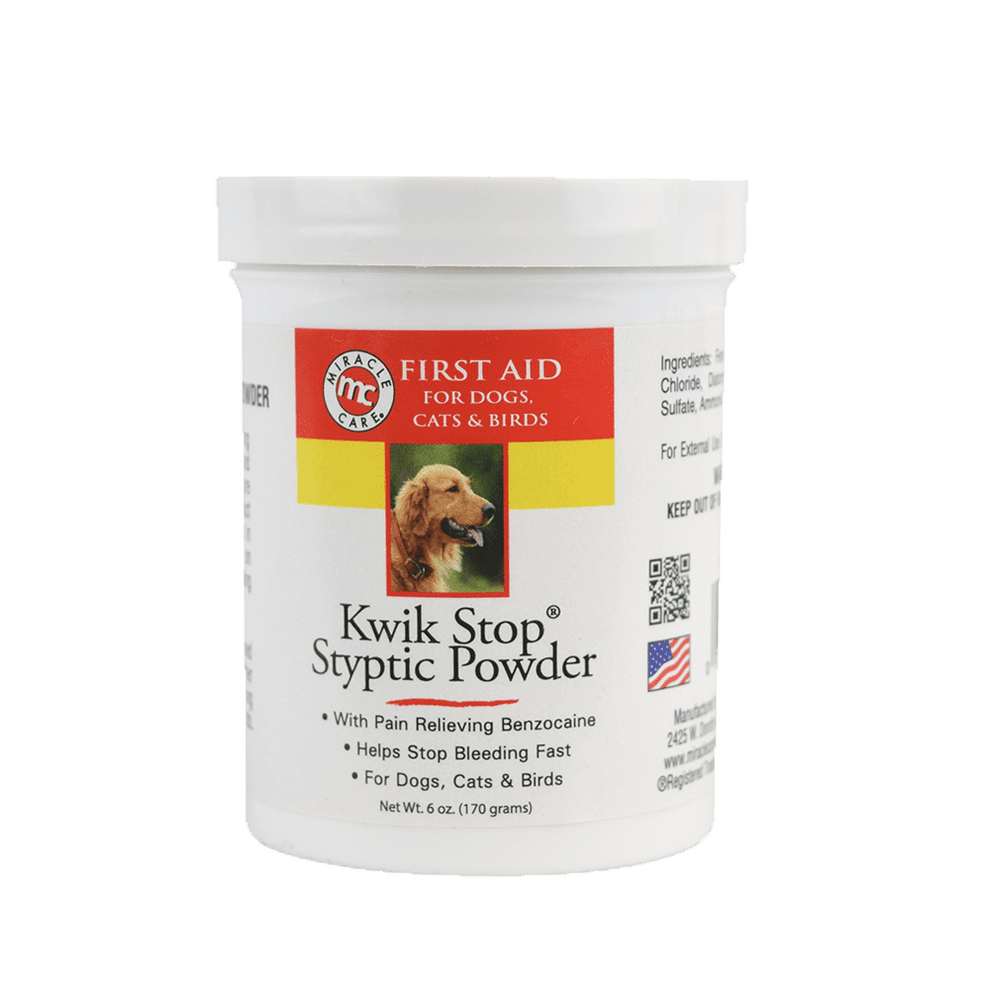 Miracle Care Kwik-Stop Styptic Powder for Professional Pet Grooming ...